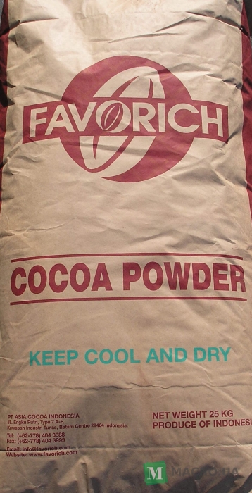 Купить COCOA POWDER NATURAL 10-12% "FAVORICH" INDONESIA Ljubljana цена